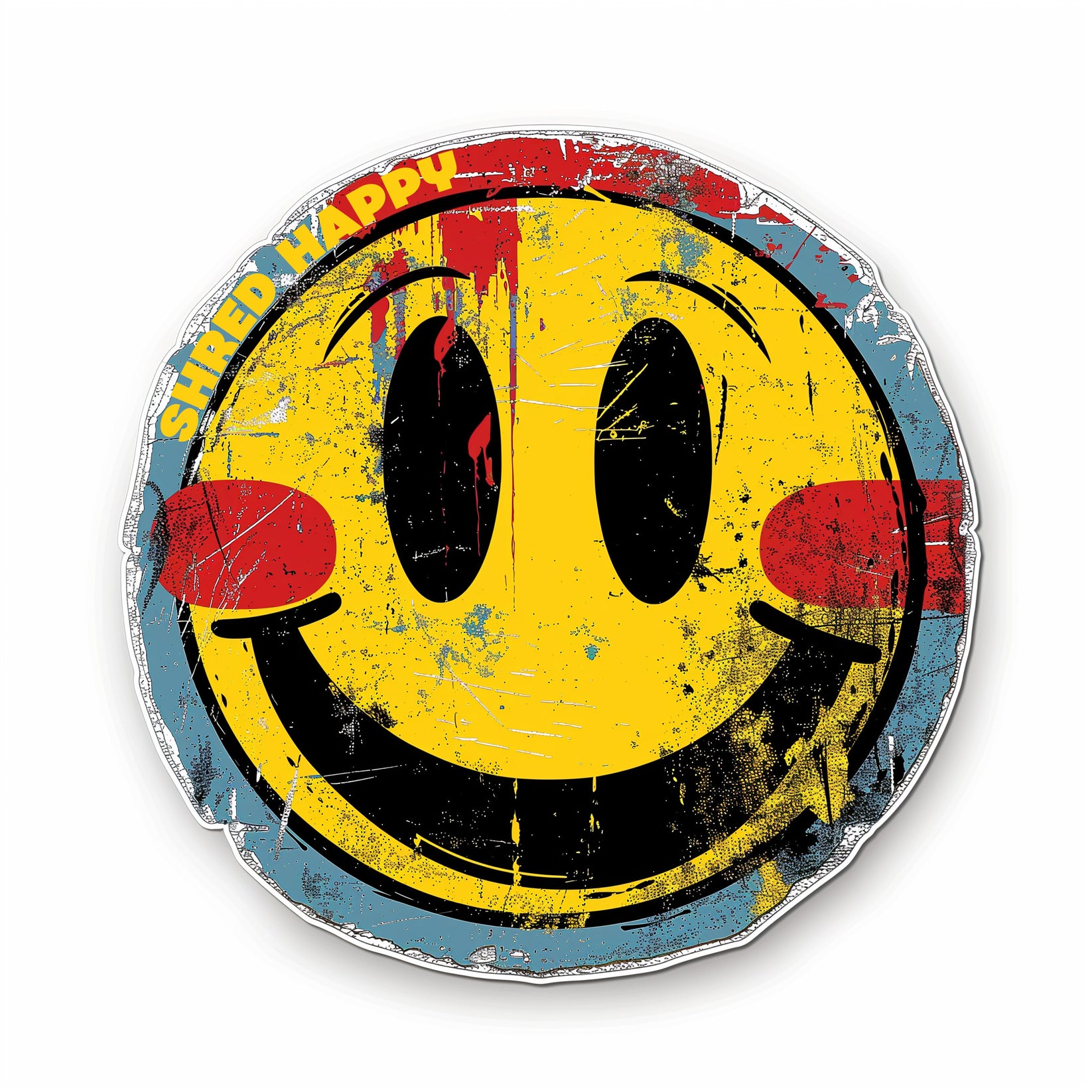 Shred Smiles Sticker – Shred Happy